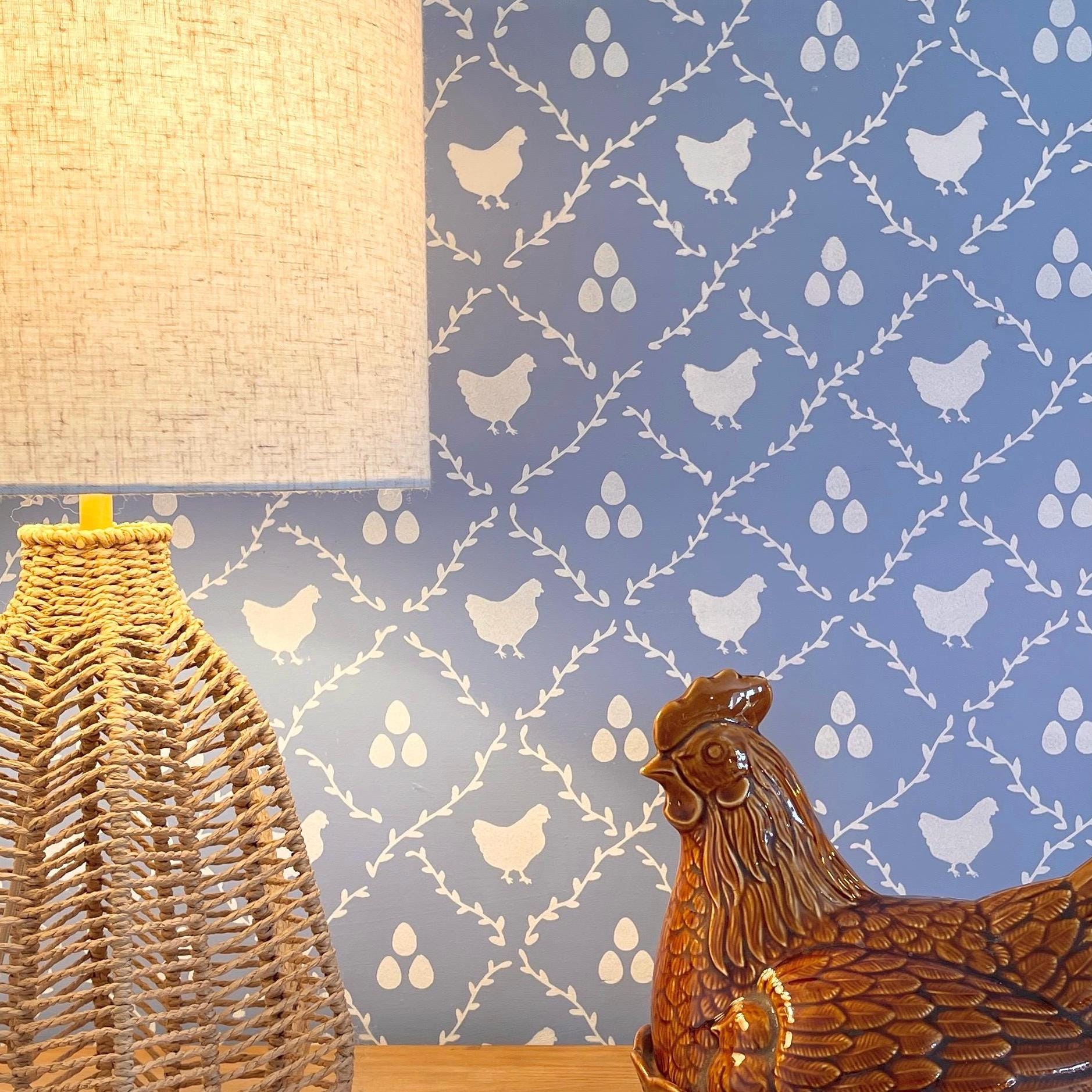 Farmhouse Chicken Stencil – Coda Crafts